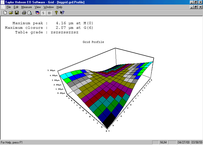 Talyvel flatness check for calibration of surface plates and granite ... Talyvel flatness check for calibration of surface plates and granite ...
